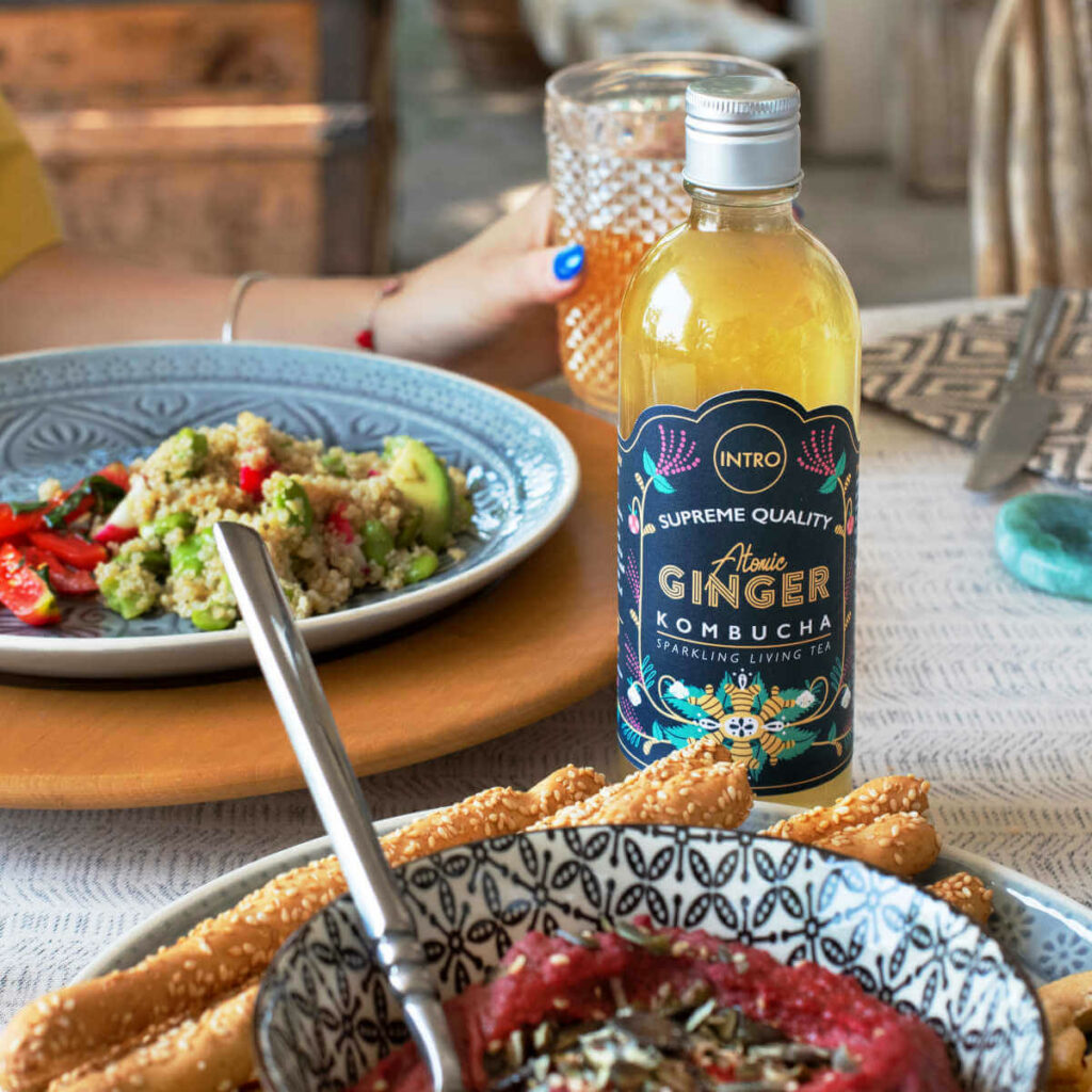 Atomic Ginger Kombucha Box - Intro KOMBUCHA – More than a beverage!